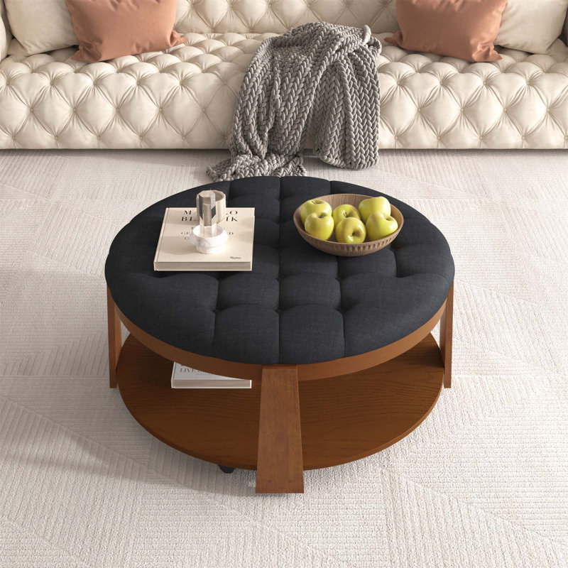 Wayfair upholstered coffee table store